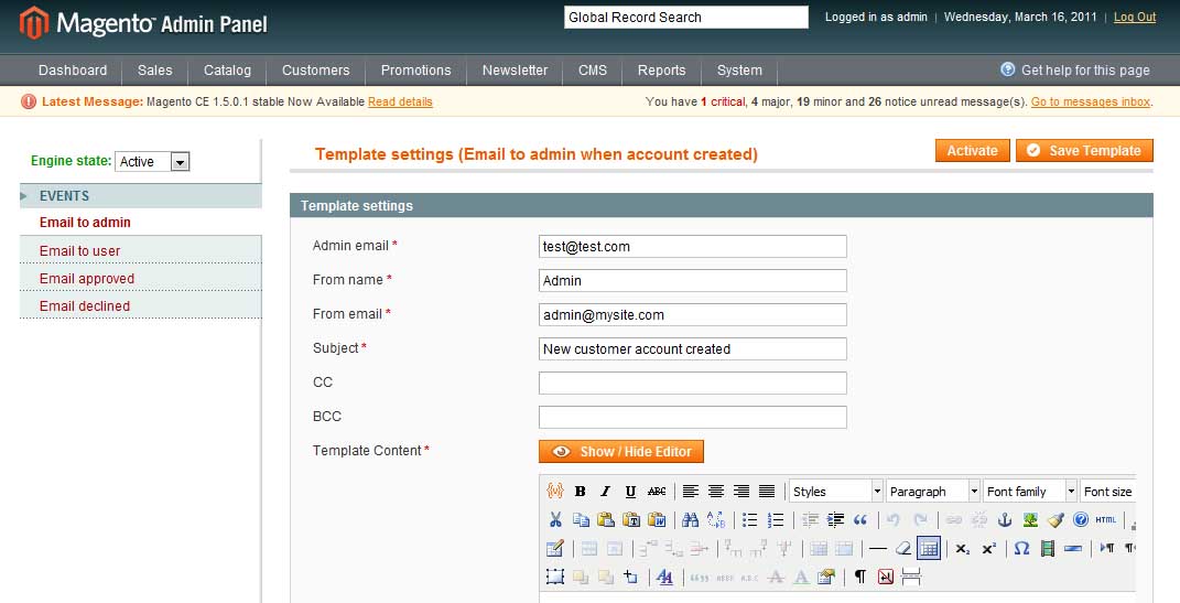 Pending Registration UserGuide